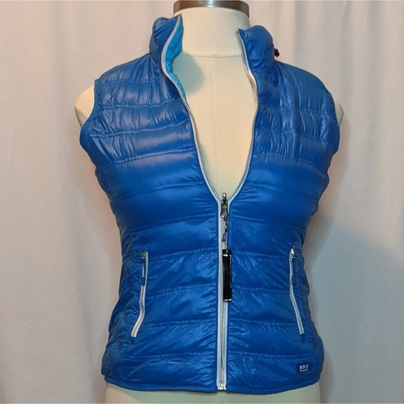 Andrew Marc | Jackets & Coats | Marc New York Down Puffer Vest Blue ...